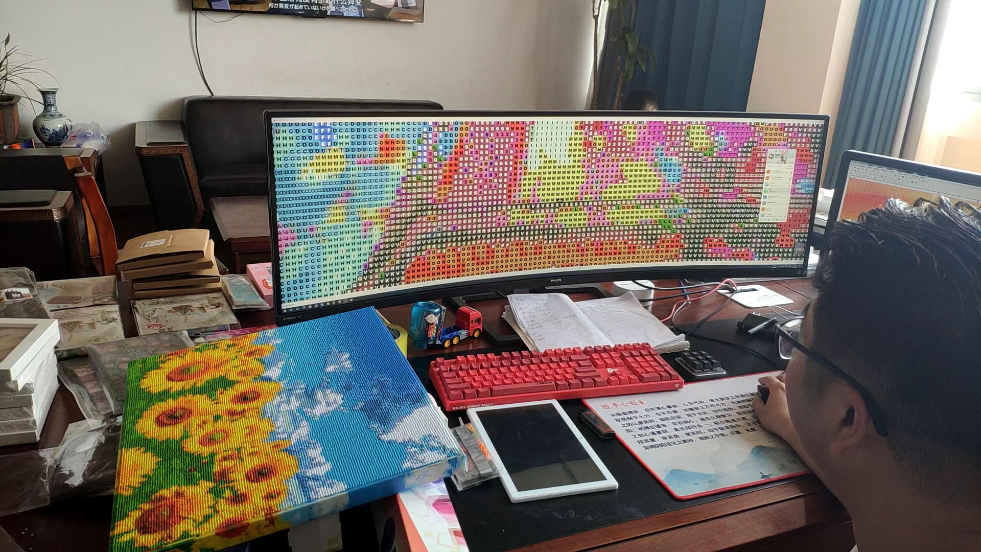 How does a Diamond Painting Factory Manufacture its Products?